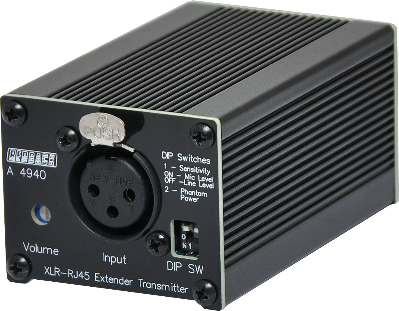 Redback 3 Pin XLR Cat5 Extender (Transmitter) - Altronics