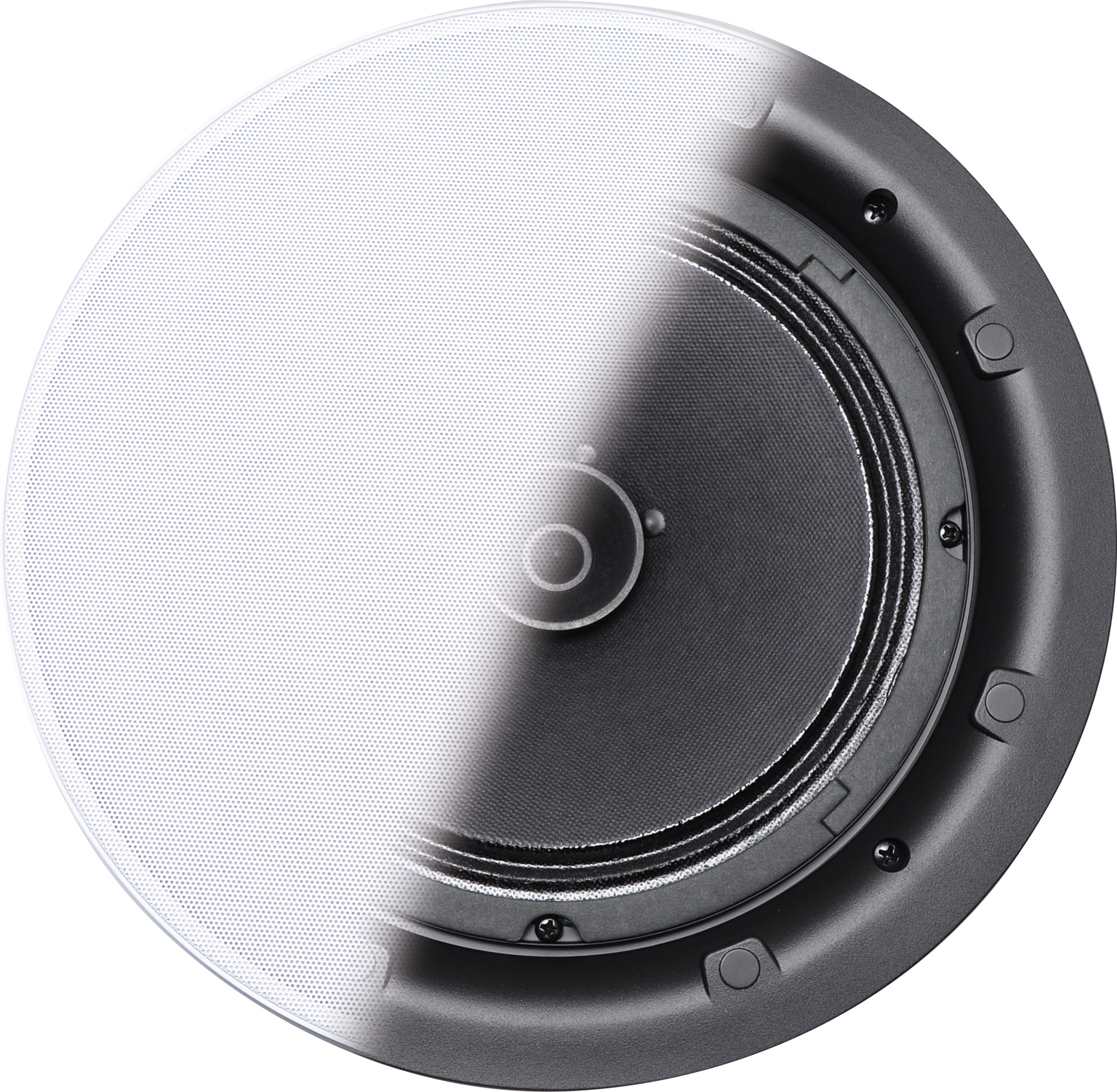 Redback 165mm (6.5") 5W 100V Twin Cone Fastfix Ceiling Speaker - Altronics