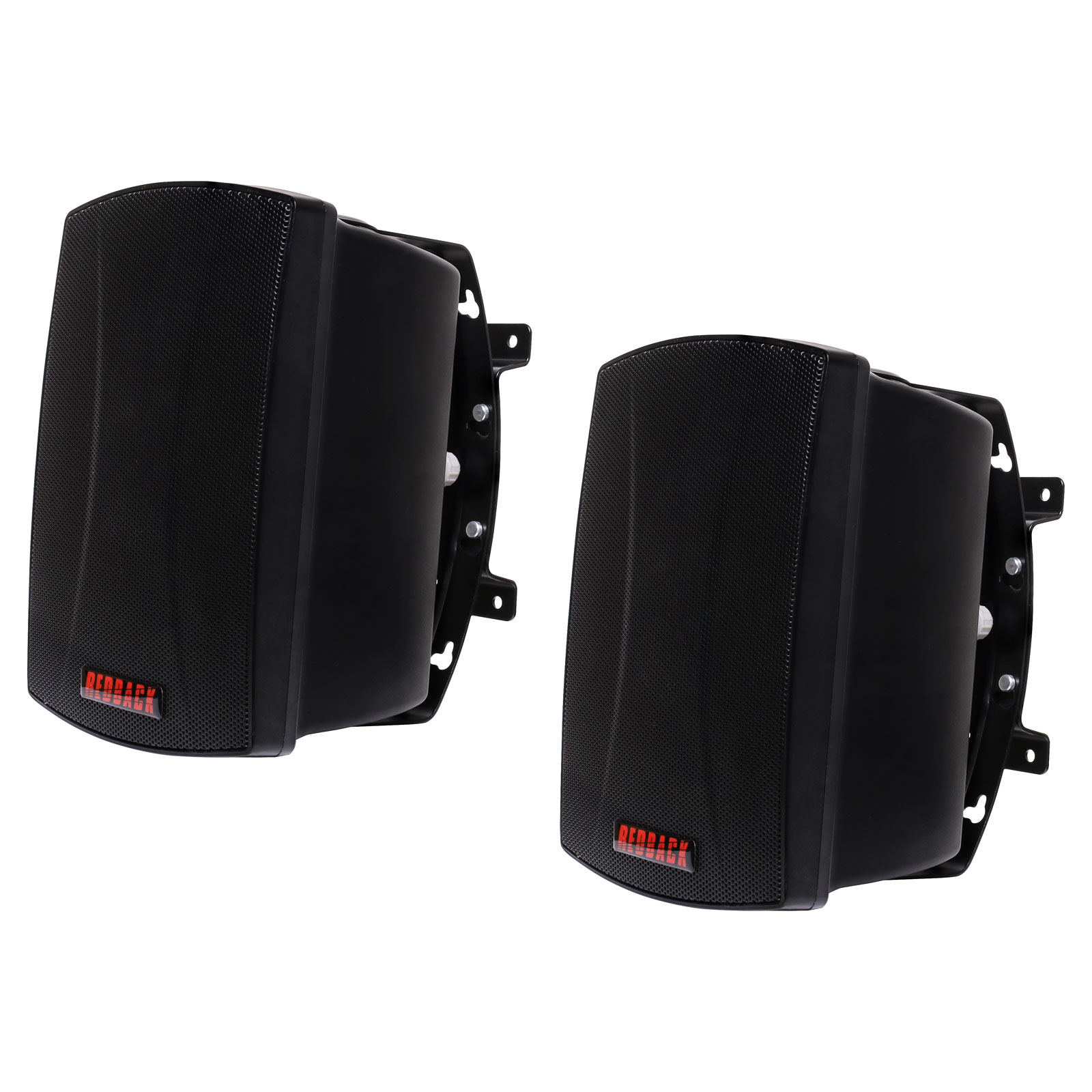 Redback 30W 8 Ohm 100V Wall Mount Black Speaker Pair - Altronics
